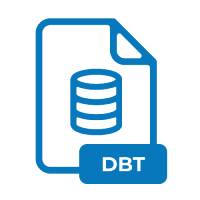 DBT file extension - What is a .DBT format, and how to open it?